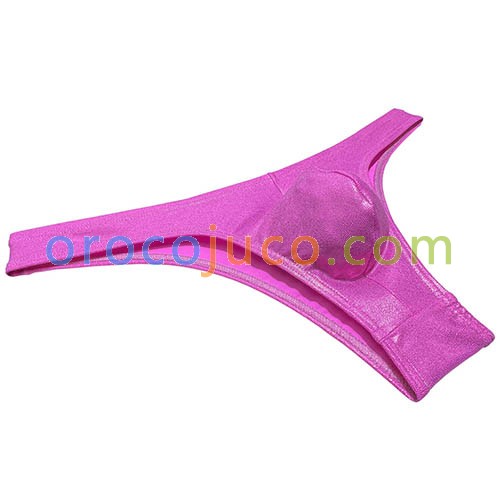 Men Shiny Metallic Cheeky Briefs Underwear Male Pouch Posing Trunks ...