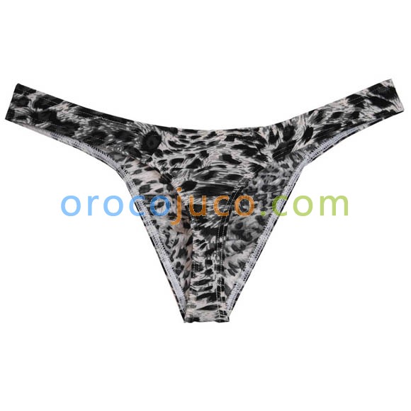 New Collection Fashion Leopard Bikini Sexy Men's Thongs And G-Strings ...