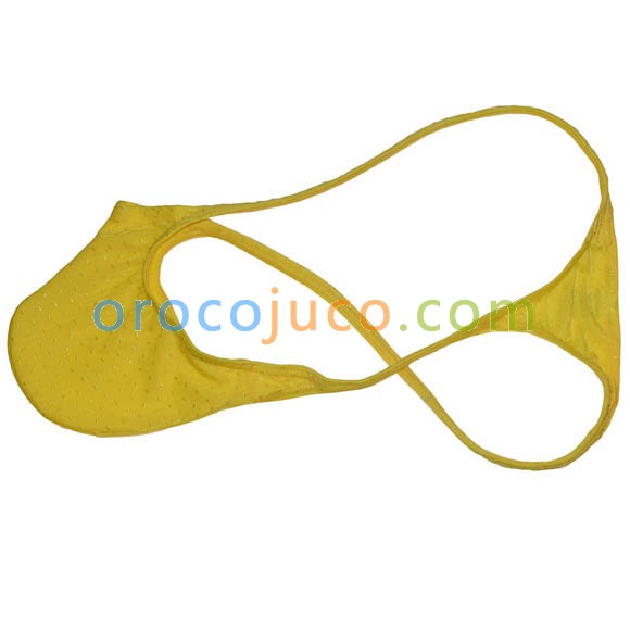 Fashion Men's Shiny Micro String Thongs Pouch T-back Sexy Swimwear ...