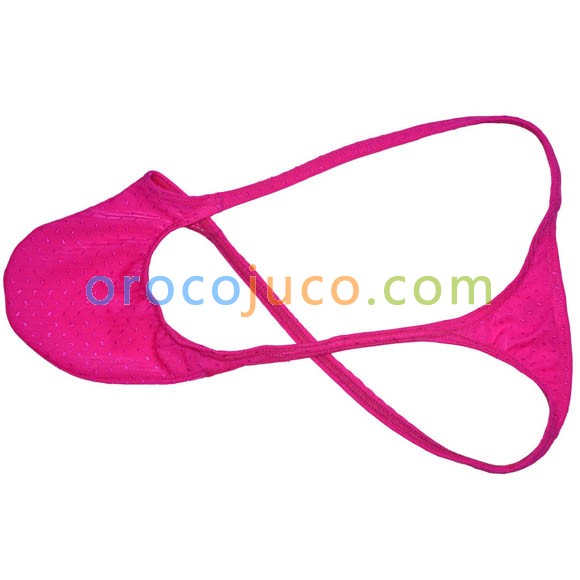 Fashion Men's Shiny Micro String Thongs Pouch T-back Sexy Swimwear ...