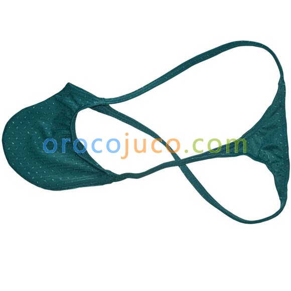 Fashion Men's Shiny Micro String Thongs Pouch T-back Sexy Swimwear ...