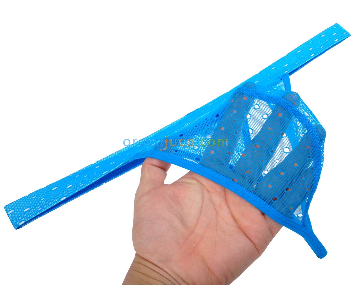 Sexy Hommes Jacquard Dentelle Bikini String Sous-Vêtements Mesh ...